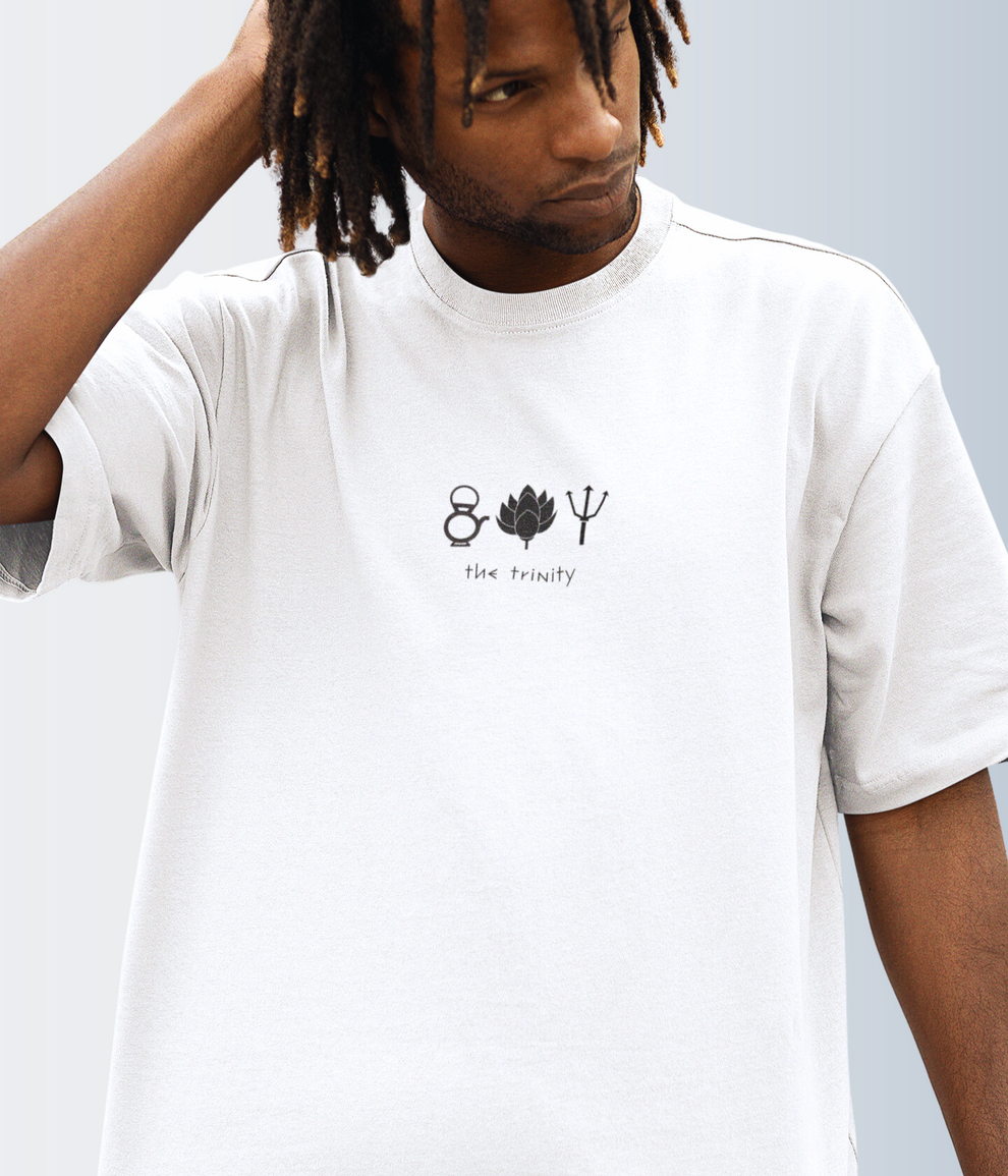 Divine Trinity Oversized Tee – Original Divine