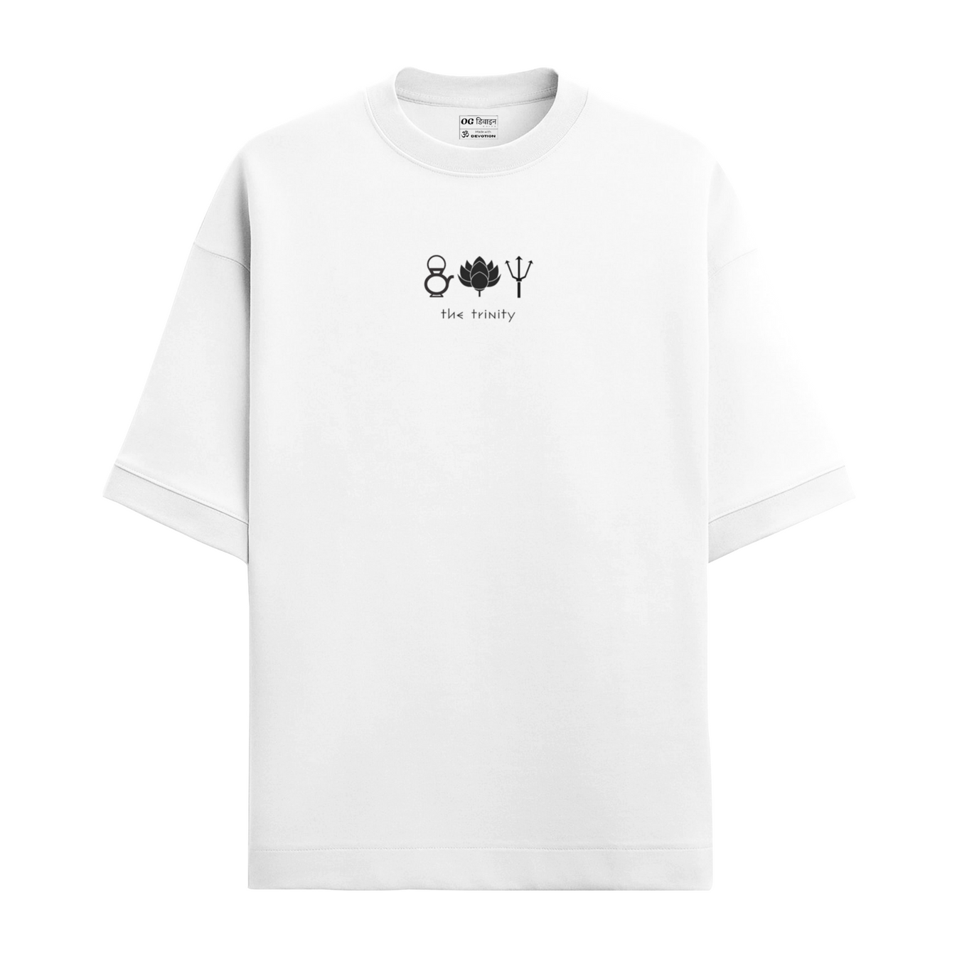 Divine Trinity Oversized Tee – Original Divine
